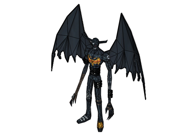 Digimon Devimon - Kit168 - Shop Đồ Chơi Mô Hình Giấy Papercraft Toy