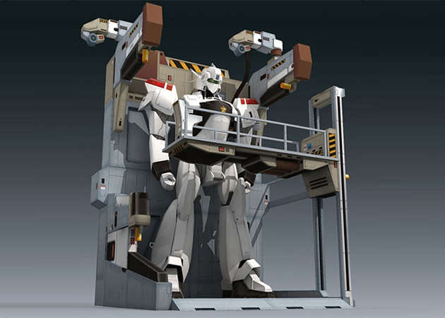Maintenance Facility - Patlabor - Kit168 - Shop Đồ Chơi Mô Hình Giấy ...