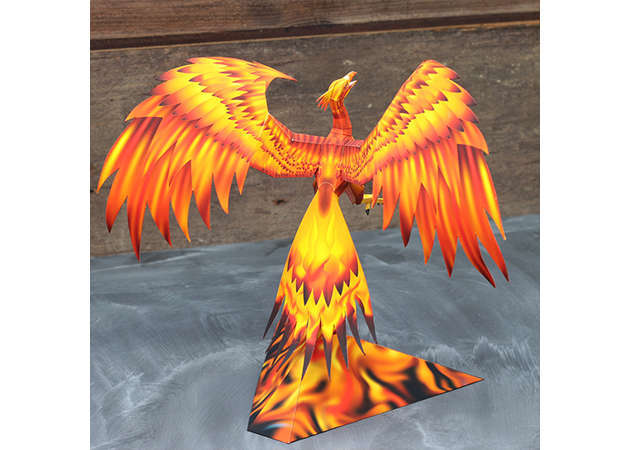 Phoenix - Kit168 - Shop Đồ Chơi Mô Hình Giấy Papercraft Toy