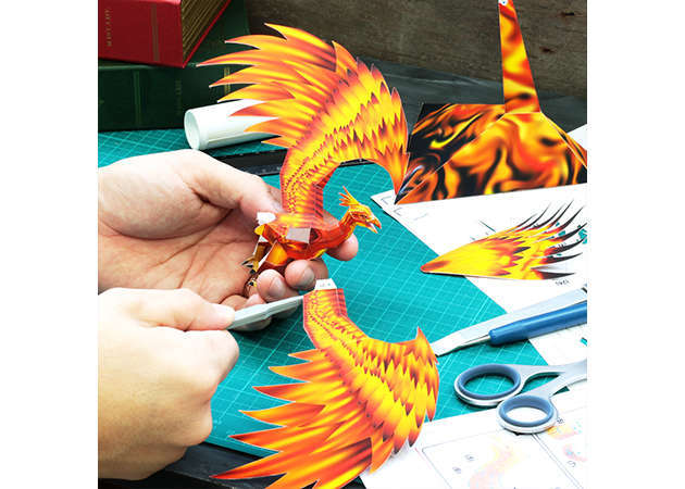 Phoenix - Kit168 - Shop Đồ Chơi Mô Hình Giấy Papercraft Toy