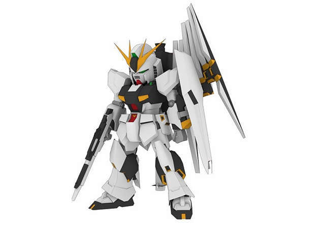 SD RX-93 v Gundam Evolve - Kit168 - Shop Đồ Chơi Mô Hình Giấy ...