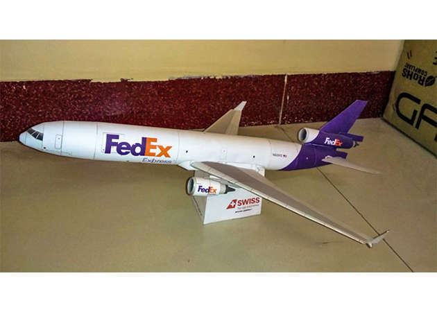 Fedex MD-11 - Kit168 - Shop Đồ Chơi Mô Hình Giấy Papercraft Toy