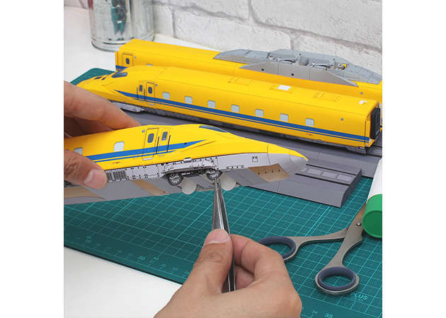 Class 923 Doctor Yellow - Kit168 - Shop Đồ Chơi Mô Hình Giấy Papercraft Toy