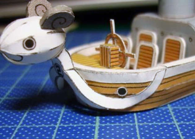 Mini Merry - One Piece - Kit168 - Shop Đồ Chơi Mô Hình Giấy Papercraft Toy