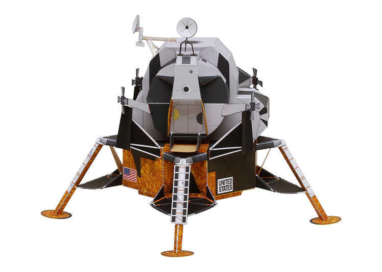Apollo Lunar Module ver 2 - Kit168 - Shop Đồ Chơi Mô Hình Giấy ...