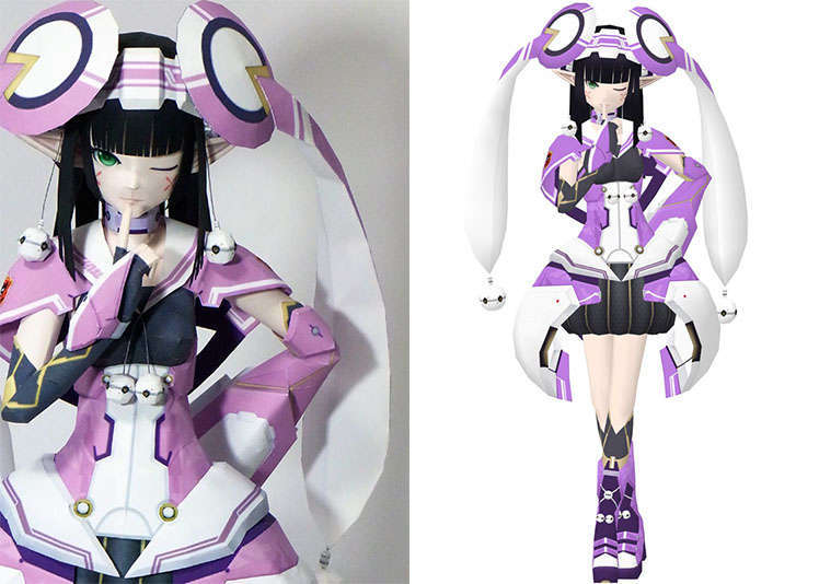 FOnewearl - Phantasy Star - Kit168 - Shop Đồ Chơi Mô Hình Giấy ...