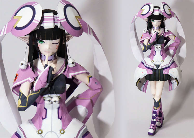 FOnewearl - Phantasy Star - Kit168 - Shop Đồ Chơi Mô Hình Giấy ...