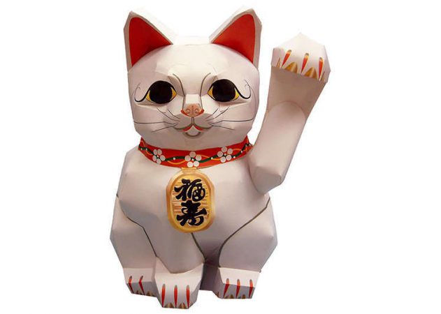 Lucky Cat - Beckoning People - Kit168 - Shop Đồ Chơi Mô Hình Giấy ...