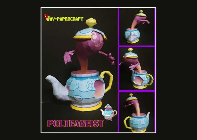 Pokemon Polteageist - Kit168 - Shop Đồ Chơi Mô Hình Giấy Papercraft Toy