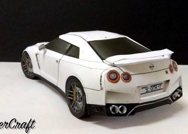 Nissan GTR - Kit168 - Shop Đồ Chơi Mô Hình Giấy Papercraft Toy