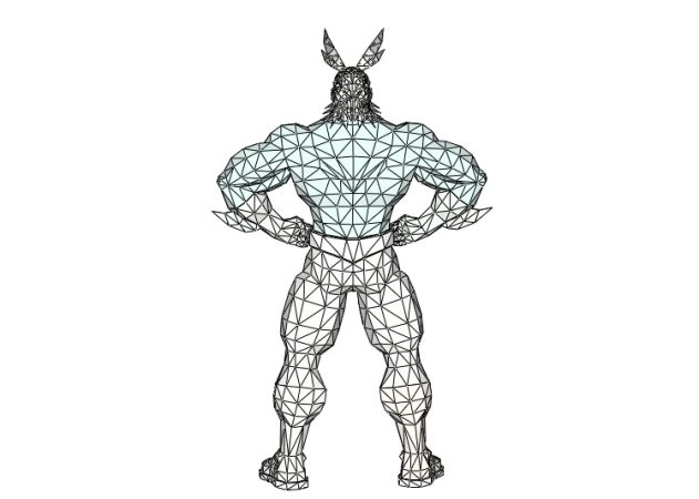All Might - My Hero Academia - Kit168 - Shop Đồ Chơi Mô Hình Giấy ...