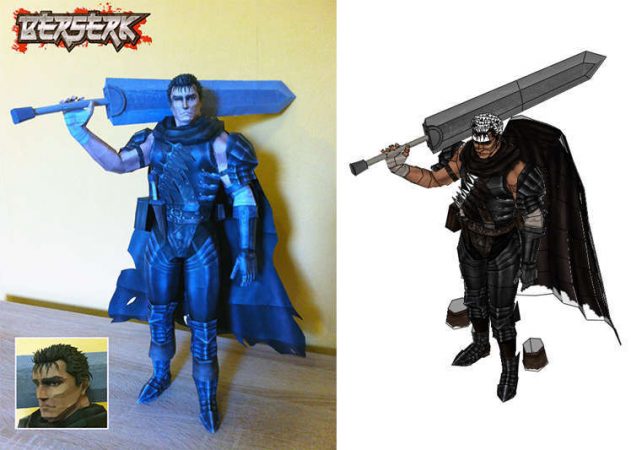 Guts - Berserk - Kit168 - Shop Đồ Chơi Mô Hình Giấy Papercraft Toy