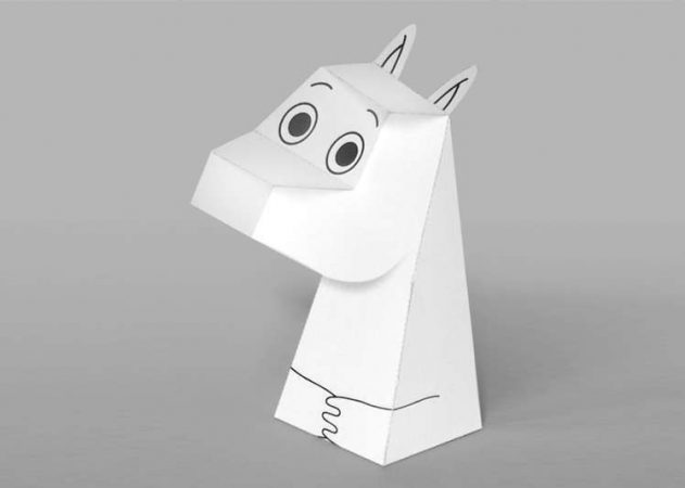 Moomin - Kit168 - Shop Đồ Chơi Mô Hình Giấy Papercraft Toy