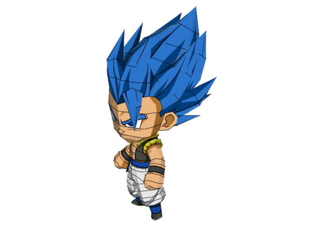 Chibi Gogeta Blue - Dragon Ball - Kit168 - Shop Đồ Chơi Mô Hình Giấy ...