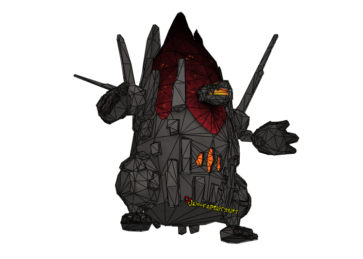 Pokemon Gigantamax Coalossal - Kit168 - Shop Đồ Chơi Mô Hình Giấy ...