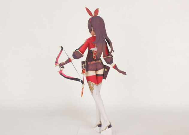 Amber - Genshin Impact - Kit168 - Shop Đồ Chơi Mô Hình Giấy Papercraft Toy