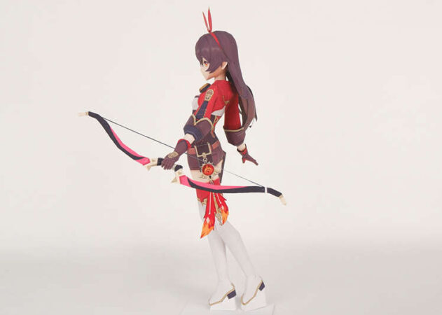 Amber - Genshin Impact - Kit168 - Shop Đồ Chơi Mô Hình Giấy Papercraft Toy