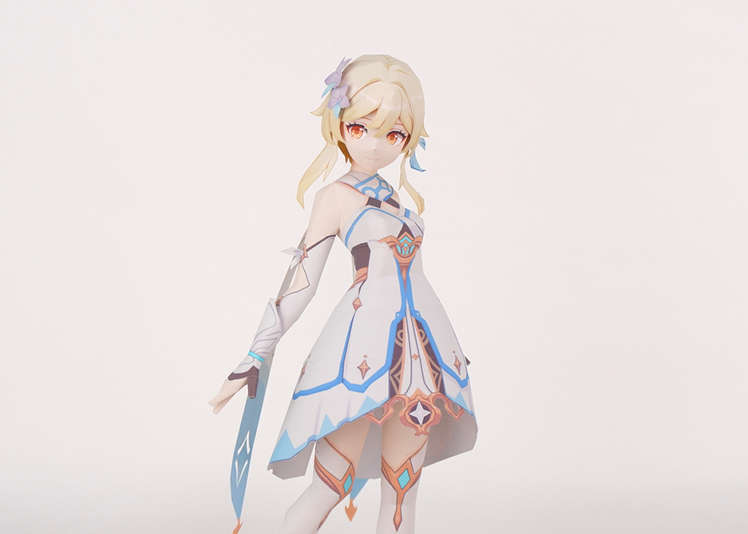 lumine-genshin-impact-1-kit168.com - Kit168 - Shop Đồ Chơi Mô Hình Giấy ...