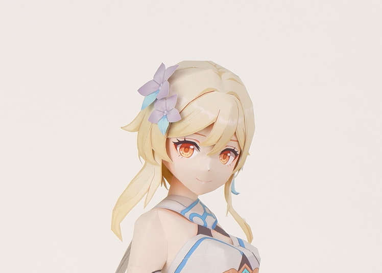 Lumine - Genshin Impact - Kit168 - Shop Đồ Chơi Mô Hình Giấy Papercraft Toy