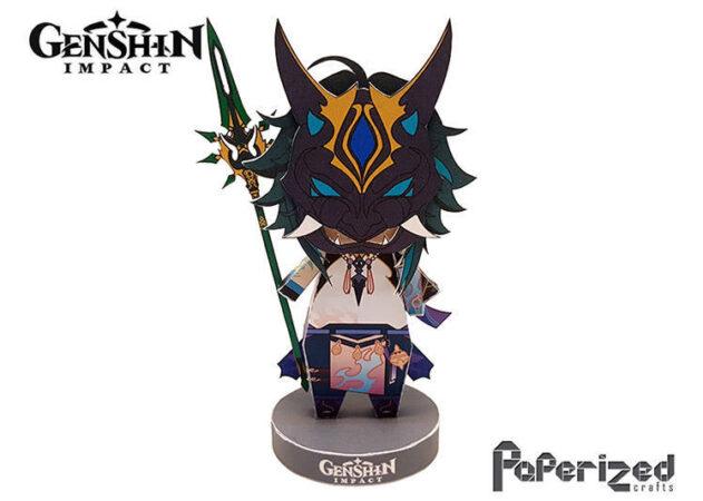 Chibi Xiao - Genshin Impact - Kit168 - Shop Đồ Chơi Mô Hình Giấy ...