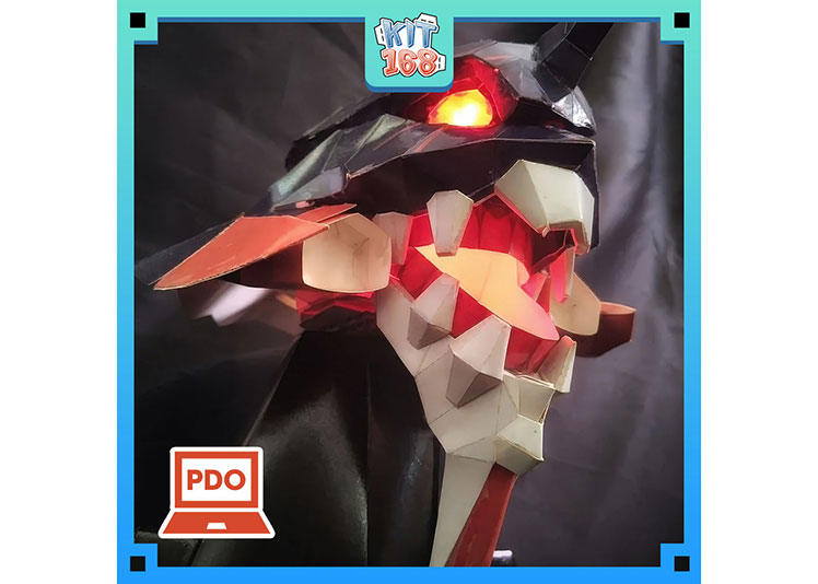 Evangelion unit-01 Bust - Kit168 - Shop Đồ Chơi Mô Hình Giấy Papercraft Toy