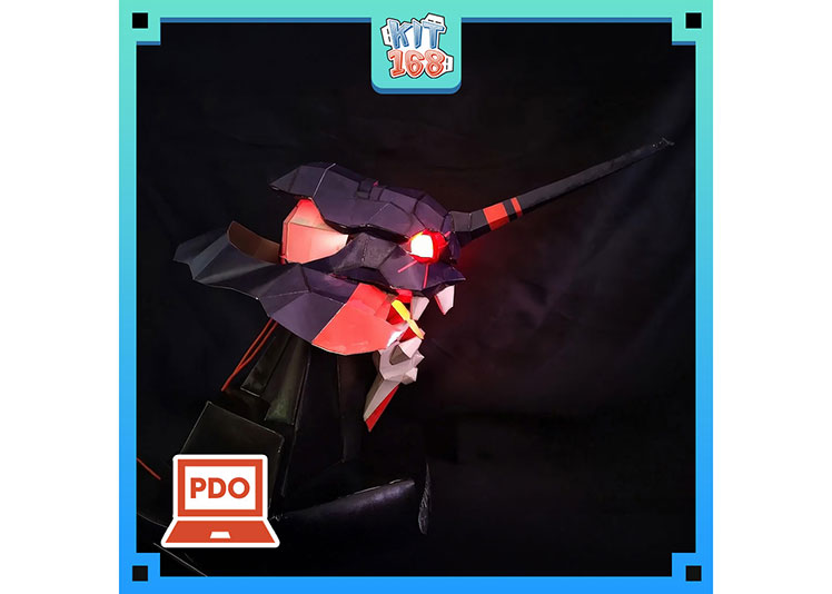 Evangelion unit-01 Bust - Kit168 - Shop Đồ Chơi Mô Hình Giấy Papercraft Toy